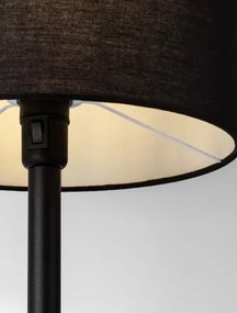 LED černá stolní lampa Sibnia