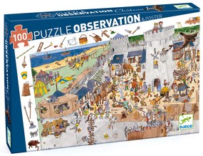 Puzzle - Opevněný hrad - 100 ks
