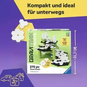 RAVENSBURGER Stavebnice GraviTrax Micro Startovní sada L / 270 dílků /