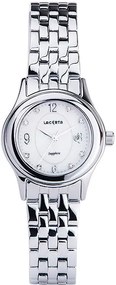 Značkové švýcarské dámské hodinky Lacerta LC401 s nepoškrabatelným sklem