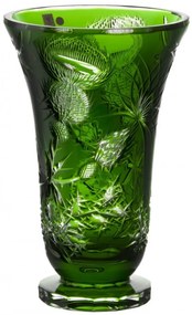 Váza  Thistle, barva zelená, výška 305 mm