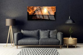 akrylový obraz Most Architektura 100x50 cm