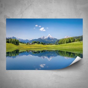 Plakát - Příroda v Alpách (60x40 cm) - PopyDesign