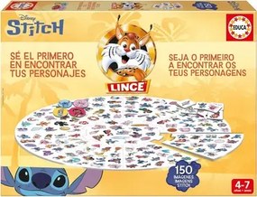 EDUCA Hra Lynx Stitch 150 obrázků / Postřehová hra / 150 kartiček / 4