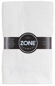 Bílý bavlněný ručník Zone Classic, 50 x 100 cm