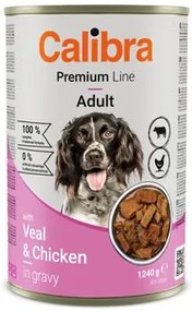 Calibra Premium Calibra Dog Premium konz. with Veal&Chicken 1240g