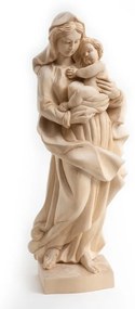 Dřevěná socha P. Maria s Jezulátkem 45 cm
