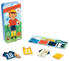 Petit Collage Magnetické puzzle Sportovec