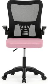 Dětská otočná židle růžová KA-K2006 PINK