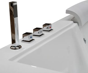 Terra Hydromasážní vana DIABLO 666 II 180x150 s ohřevem vody
