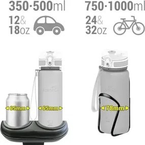 ion8 One Touch Láhev Coral 400 ml