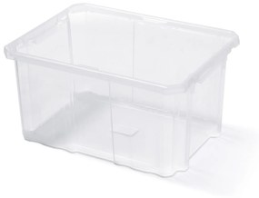 PRO Plastový box úložný CARGOBOX transparentní 600x400x265