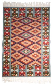 Vlněný kilim "Bakamski IV"