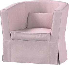 Potah na křeslo IKEA Ektorp Tullsta barva růžová látka pletený vzor