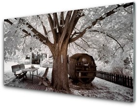 akrylový obraz Strom Příroda 100x50 cm