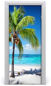 Fototapeta na dveře samolepící tripická pláž 75x205 cm