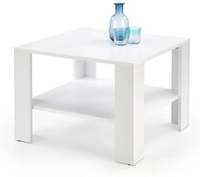 HALMAR - Kwadro kwadrat - Konferenční stolek 70x70x53cm - Bílý