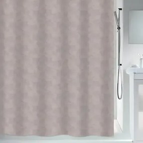 SPIRELLA Sprchový závěs ROMANCE pískově růžový / polyester / 180 x 200