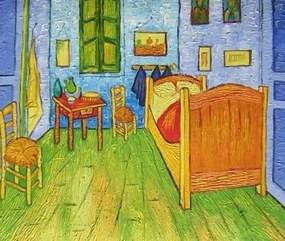 Van Goghova ložnice v Arles - 50 x 60 cm