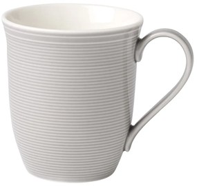 Bílo-šedý porcelánový hrnek Villeroy &amp; Boch Like Color Loop, 0,35 l