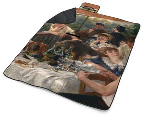 Sablio Plážová deka Snídaně veslařů - Auguste Renoir: 200x140 cm