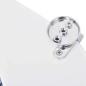 WC sedátko z MDF s víkem, potisk s motivem starého dřeva 141479