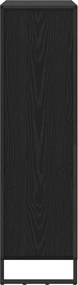 Knihovna 99,5 x 30 x 108 cm Kompozitní dřevo Černý dub 3403022