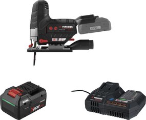 Parkside Performance® Aku přímočará pila Psspa 20-Li F4, Smart 8 Ah