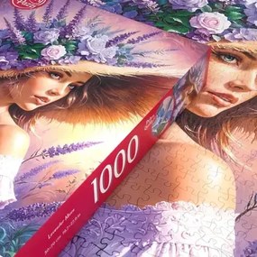 CHERRY PAZZI Puzzle Levandulová múza / 1000 dílků / 50 × 70 cm