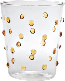 Skleněný pohár Party 450 ml žlutý