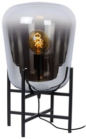 Lucide 25502/32/65 stolní lampa Glorio kouřově šedé, E27, ø32cm