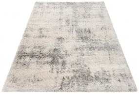 Kusový koberec Shaggy VERSAY Z599A krémový Rozměr: 120x170 cm