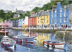 GIBSONS Puzzle Tobermory, Skotsko / 1000 dílků / 68 × 49 cm