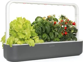 Click and Grow Smart Garden 9 chytrý květináč + 9ks kapslí se semínky šedý