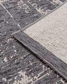 Koberec Velvet beige/dark grey 200x290cm