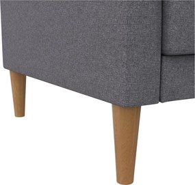 Šedá rozkládací pohovka 82 cm Lilly – Støraa