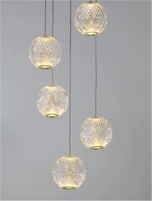 Závěsné LED svítidlo NOVA LUCE BRILLANTE 26W 3200K 9695209 stmívatelné Triac
