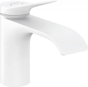 Hansgrohe Vivenis, umyvadlová baterie 80, s výpustí, EcoSmart, bílá matná, 75010700