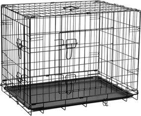 Klec pro psy REBEL ANIMALS RA-1203 XL 91x60x67 cm skladací