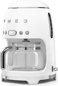 SMEG DCF02WHEU bílá / Automatický kávovar / 1350W / 1.4 L / 19 bar / z