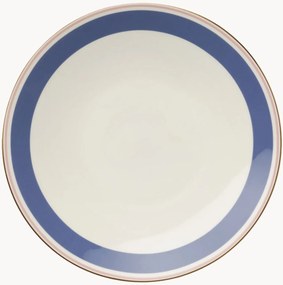 Sada dezertních talířů z kostního porcelánu Capri, 6 dílů