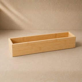 Bambusový organizér na stůl, 38 x 8 x 7 cm