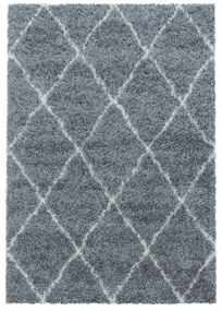 Ayyildiz koberce Kusový koberec Alvor Shaggy 3401 grey - 60x110 cm