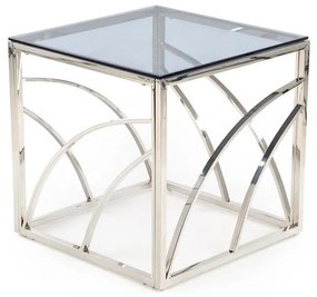 Konferenční stolek UNIVERSE KWADRAT (stříbrná kostra)