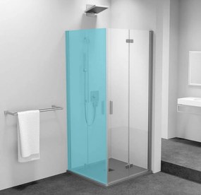 Polysan Zoom Line - Sprchové dveře skládací 70x200 cm, pravé, Antidrop, čiré sklo/chrom ZL4715R