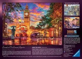 Ravensburger Západ slunce u Big Benu / 1000 dílků / od 14 let