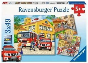 Ravensburger Hasiči - 3x49 dílků / od 5 let