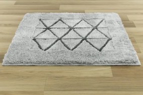 Koupelnový kobereček Jarpol Agadir 56 660402 šedý