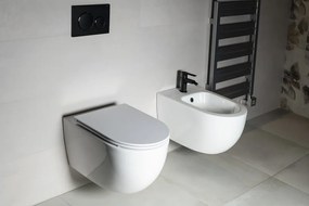 Bruckner Bruckner, FULDA závěsný bidet, 36x52cm, bílá, 201.611.4