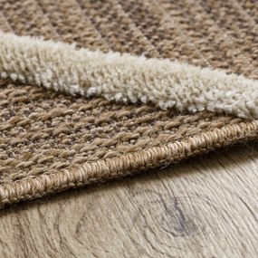 Dywany Łuszczów, Kusový koberec Spark 0708A beige/cream, 80x150, béžová, chodba / předsíň